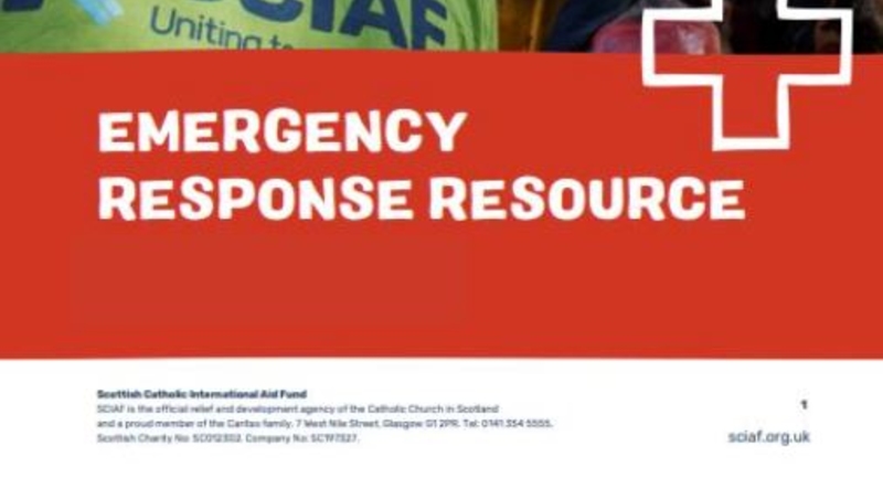 Emergency Response Resource for schools | SCIAF