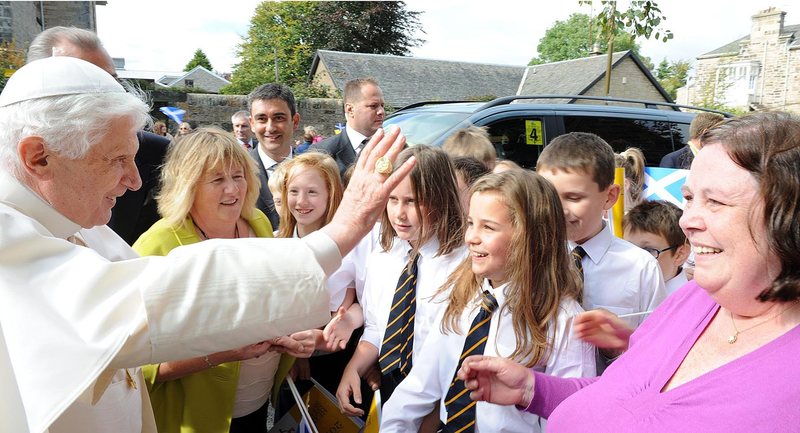 We remember Pope Benedict | SCIAF